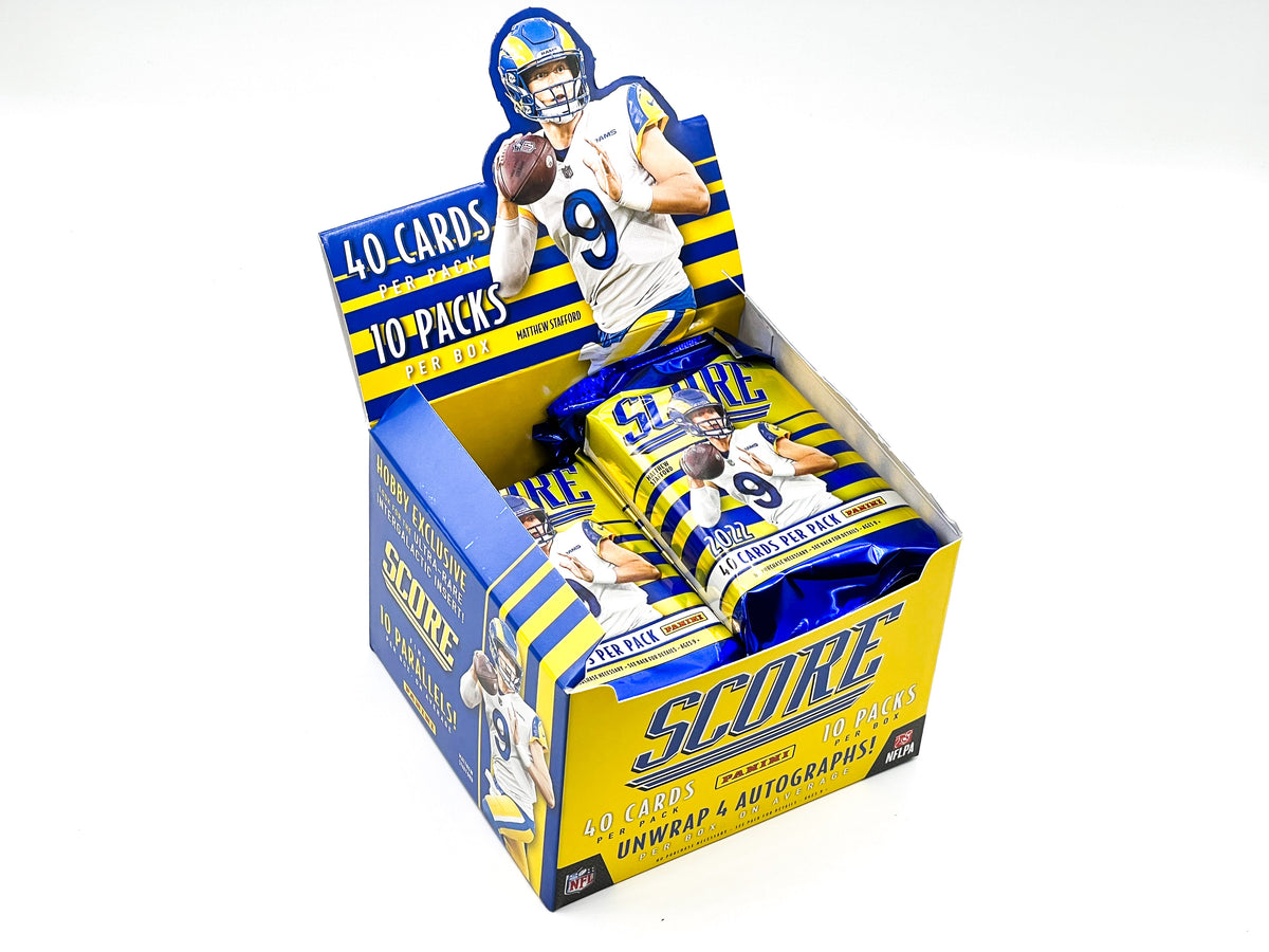 2022 Score Football Hobby Pack – HotCardboard